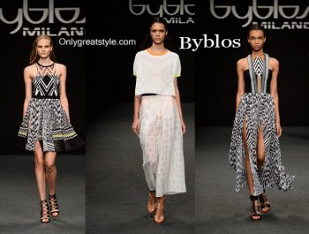 Byblos spring summer 2015 womenswear fashion clothing