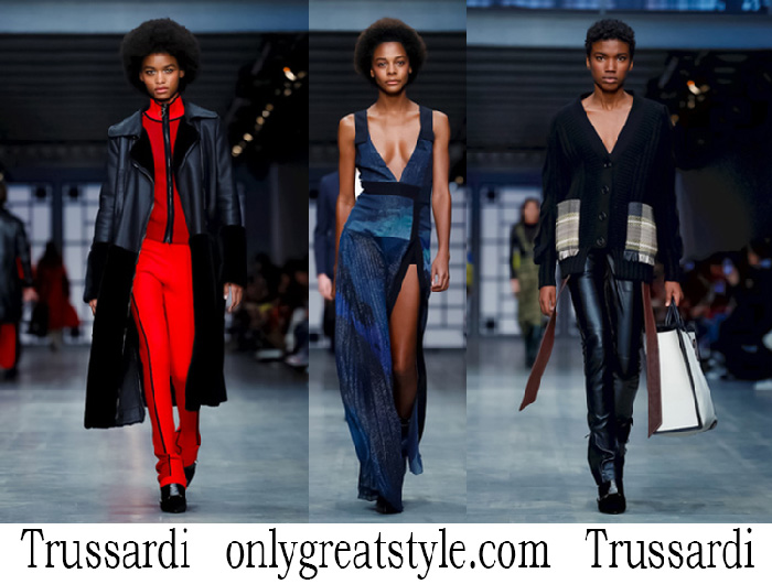 Trussardi clothing fall winter 2018 2019 women’s style brand