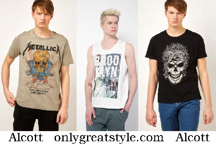 Clothing Alcott t-shirts 2018 knitwear men’s new arrivals