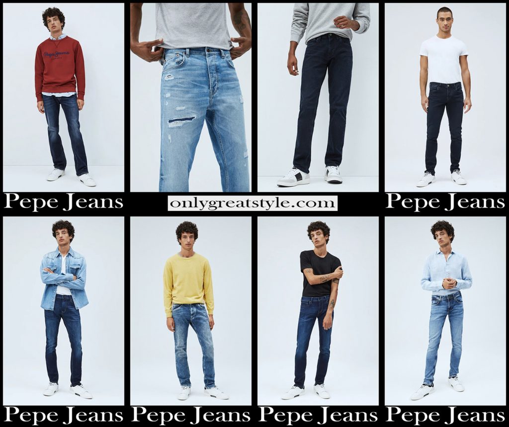 Pepe Jeans 2021 new arrivals men's clothing denim