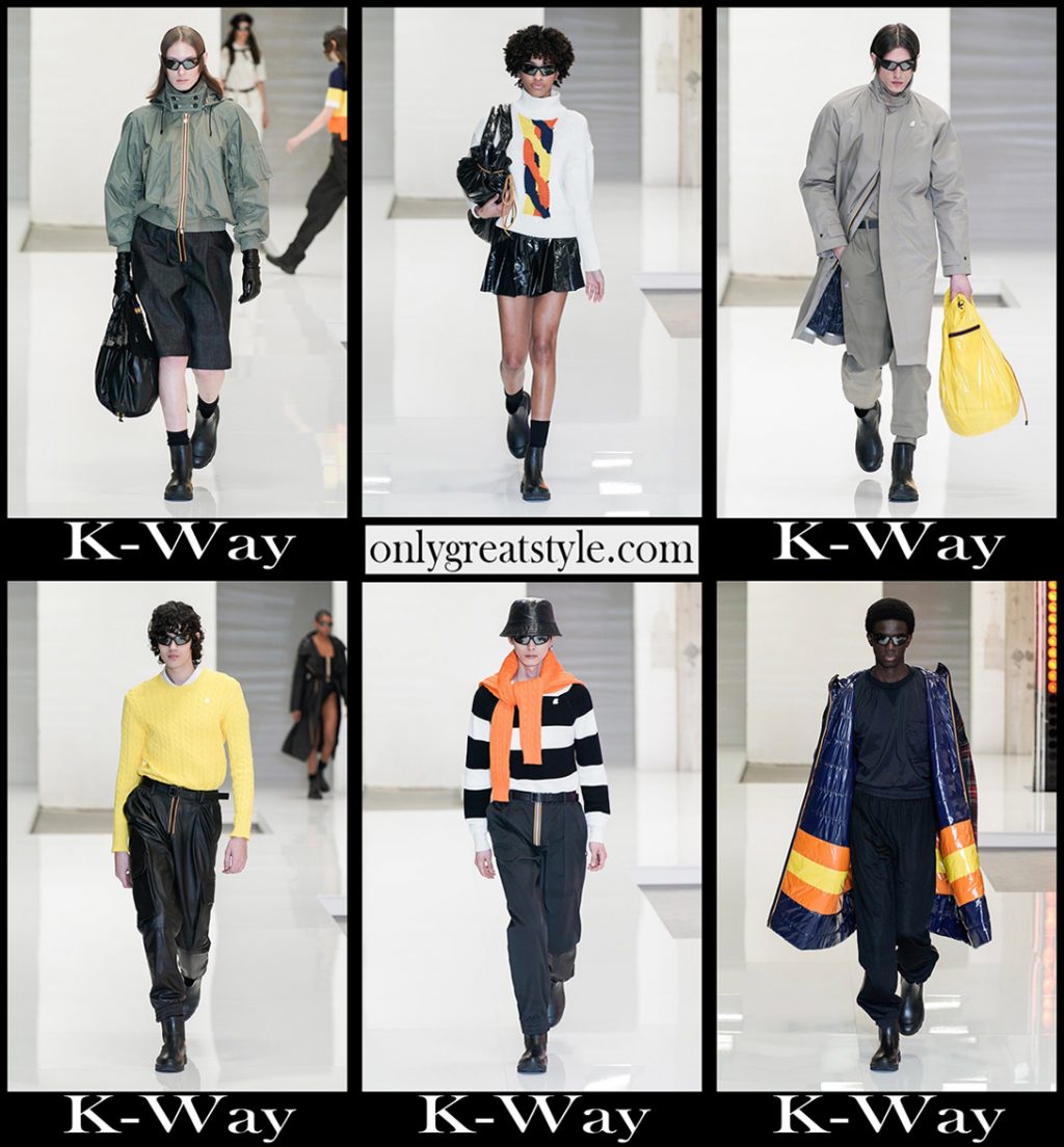 Fashion K-Way fall winter 21-2022 men's women's clothing